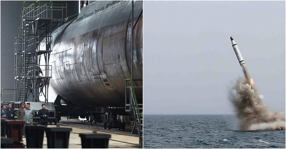 국방부 “북한 신형 잠수함, 1300Km 비행ㆍSLBM 3기 탑재 가능”